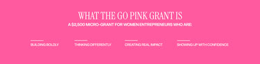 Go Pink Grant Application